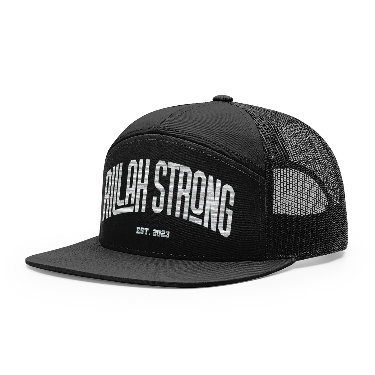 7 Panel Varsity Hat – Rillah Strong